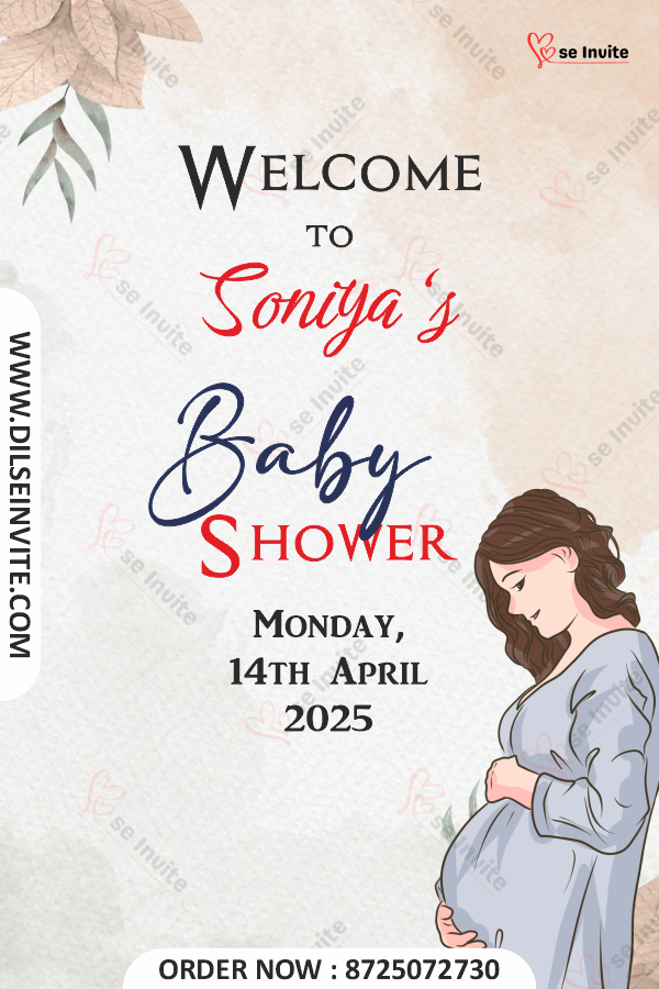 Bundle of Joy Welcome Sign – Dil Se Invite
